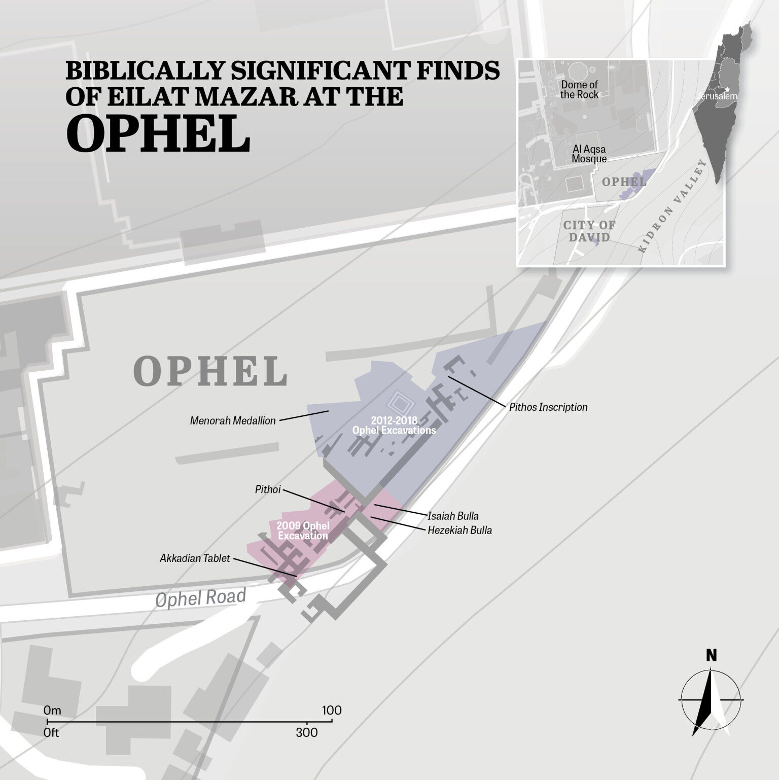 Significant Finds of Eilat Mazar at the Ophel | ArmstrongInstitute.org