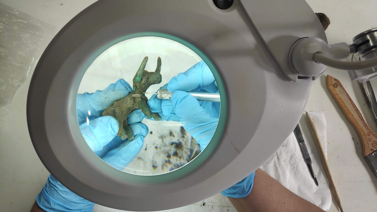 Zeus, Baal and a Rare Bronze Bull Idol Discovered in Greece ...