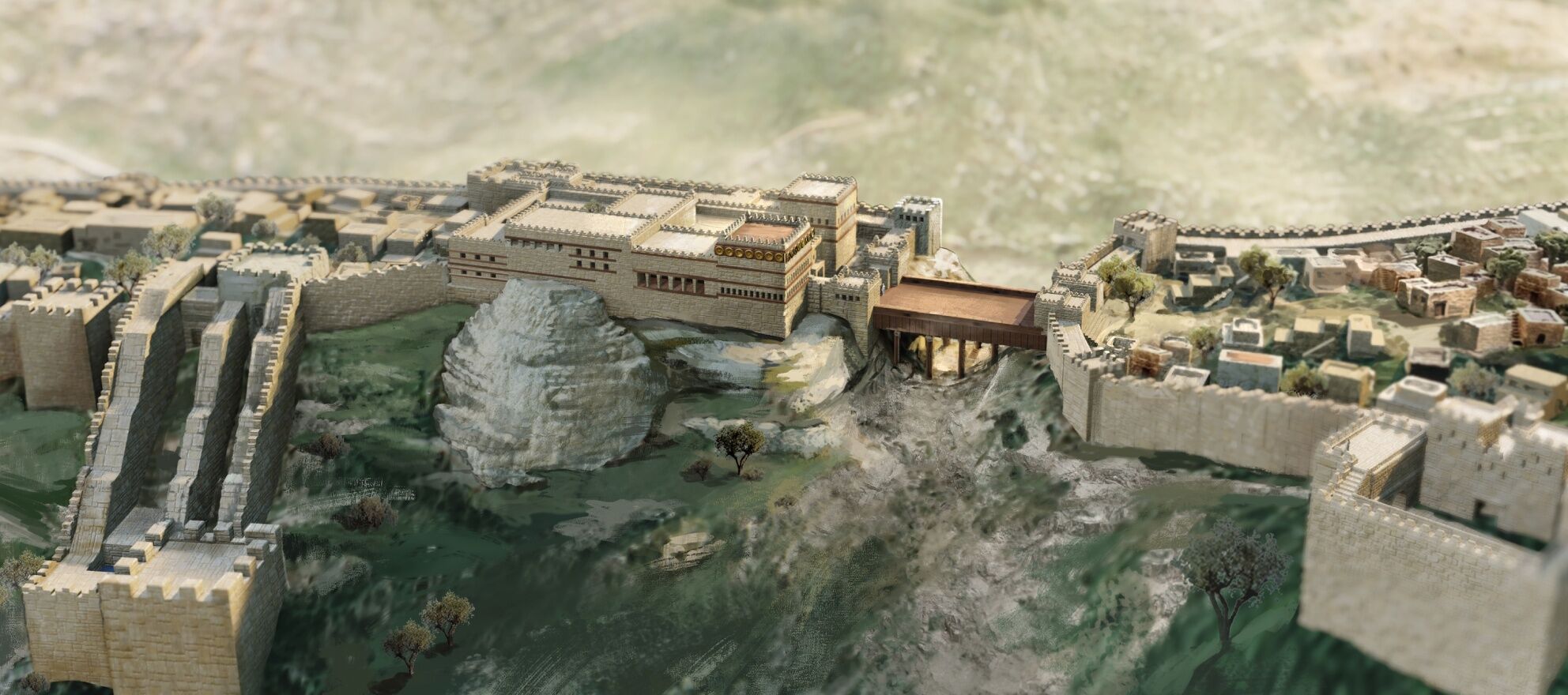 The Moat of Ancient Jerusalem | ArmstrongInstitute.org
