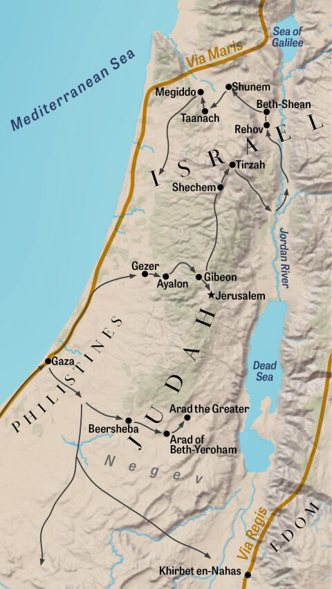 The Egyptian Empire Strikes Back: Evidence of Shishak’s Invasion of ...