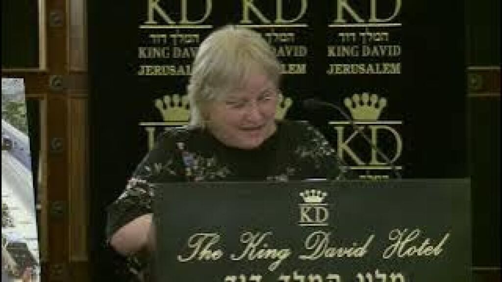 Archaeologist Dr Eilat Mazar Speaks at Exhibit Opening ...