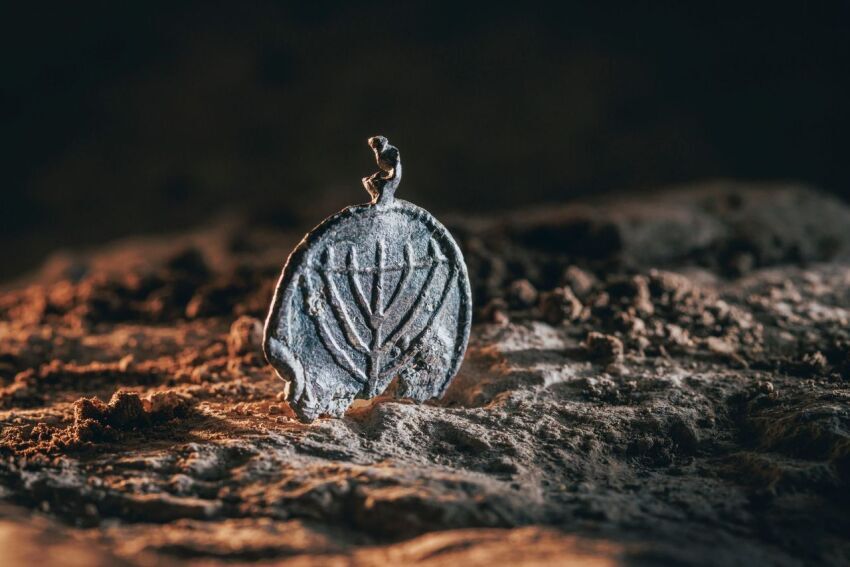 Another Menorah Medallion Found in Jerusalem | ArmstrongInstitute.org